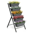 Lzerlyh Vertical Raised Garden Bed 5 Tier Planter Box With Drainage