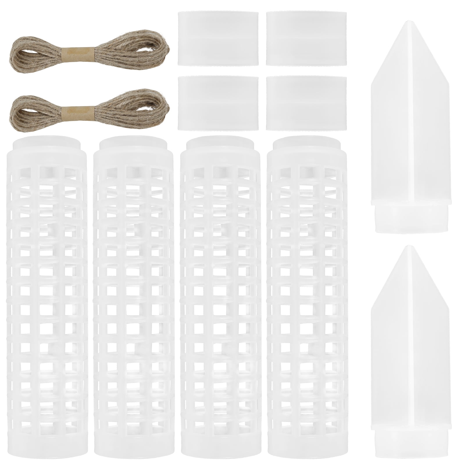 Lzvxtym 2 Pack Plastic Moss Poles for Plants Monstera, 17.7in Stackable ...