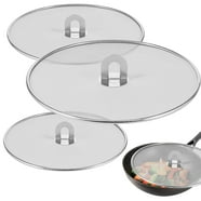 Dengjunhu Grease Splatter Screen for Frying Pan with Fold Flat Knob ...