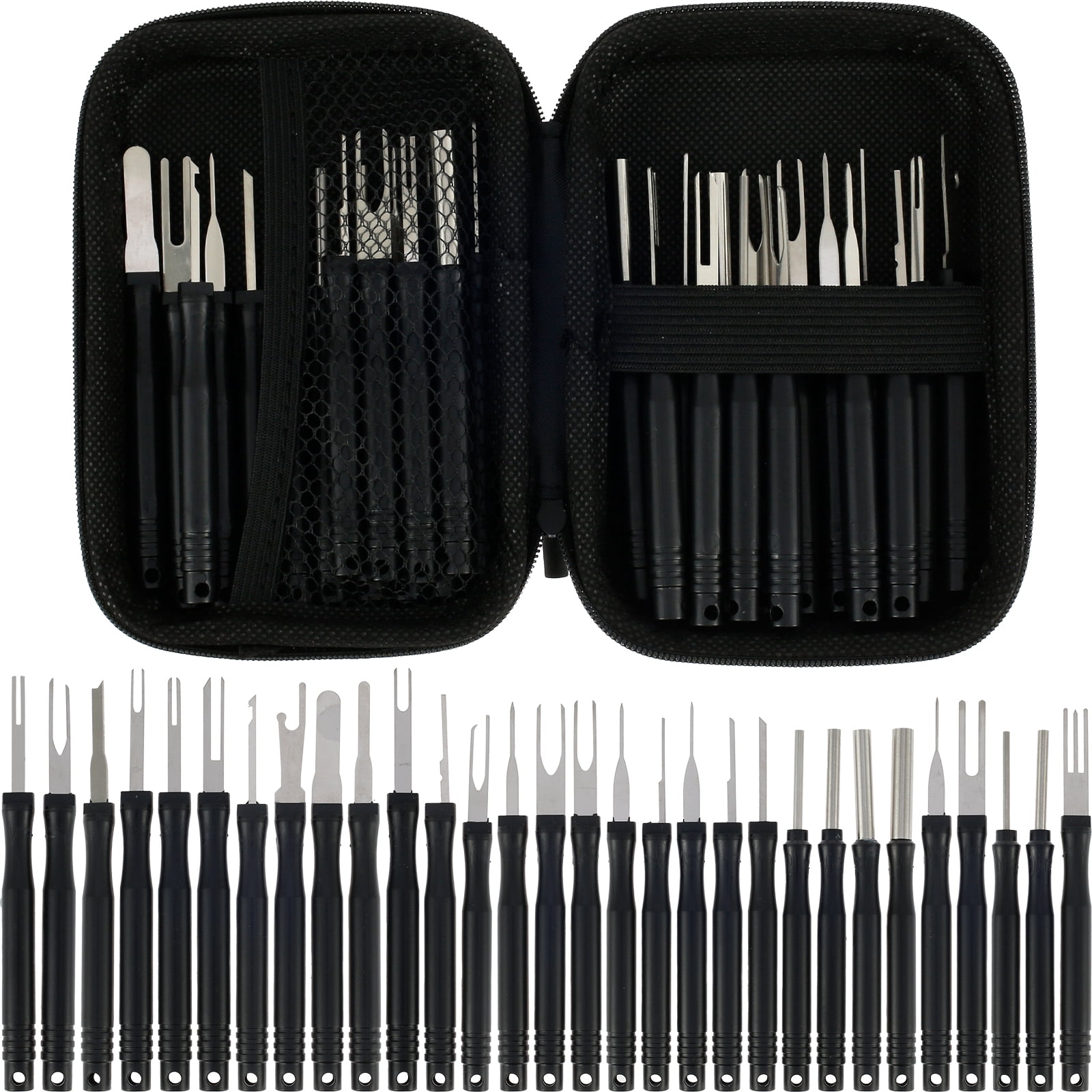 Lzvxtym 30Pcs Terminal Pin Removal Tool Kit Stainless Steel Pin ...