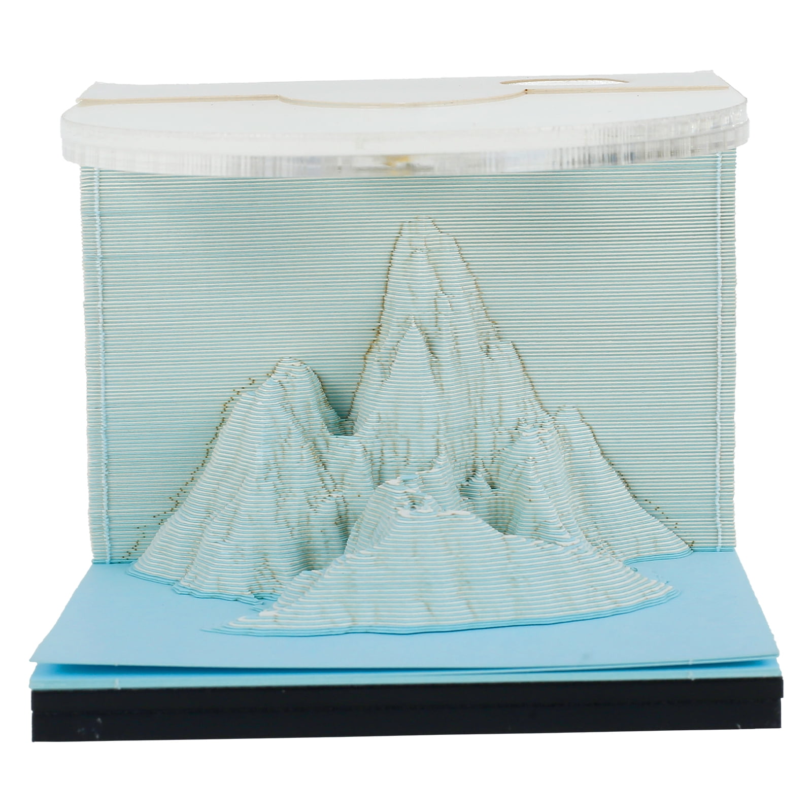 Lzvxtym 3D Desk Note Pad Calendar Note Pad DIY 3D Memo Pad Paper ...