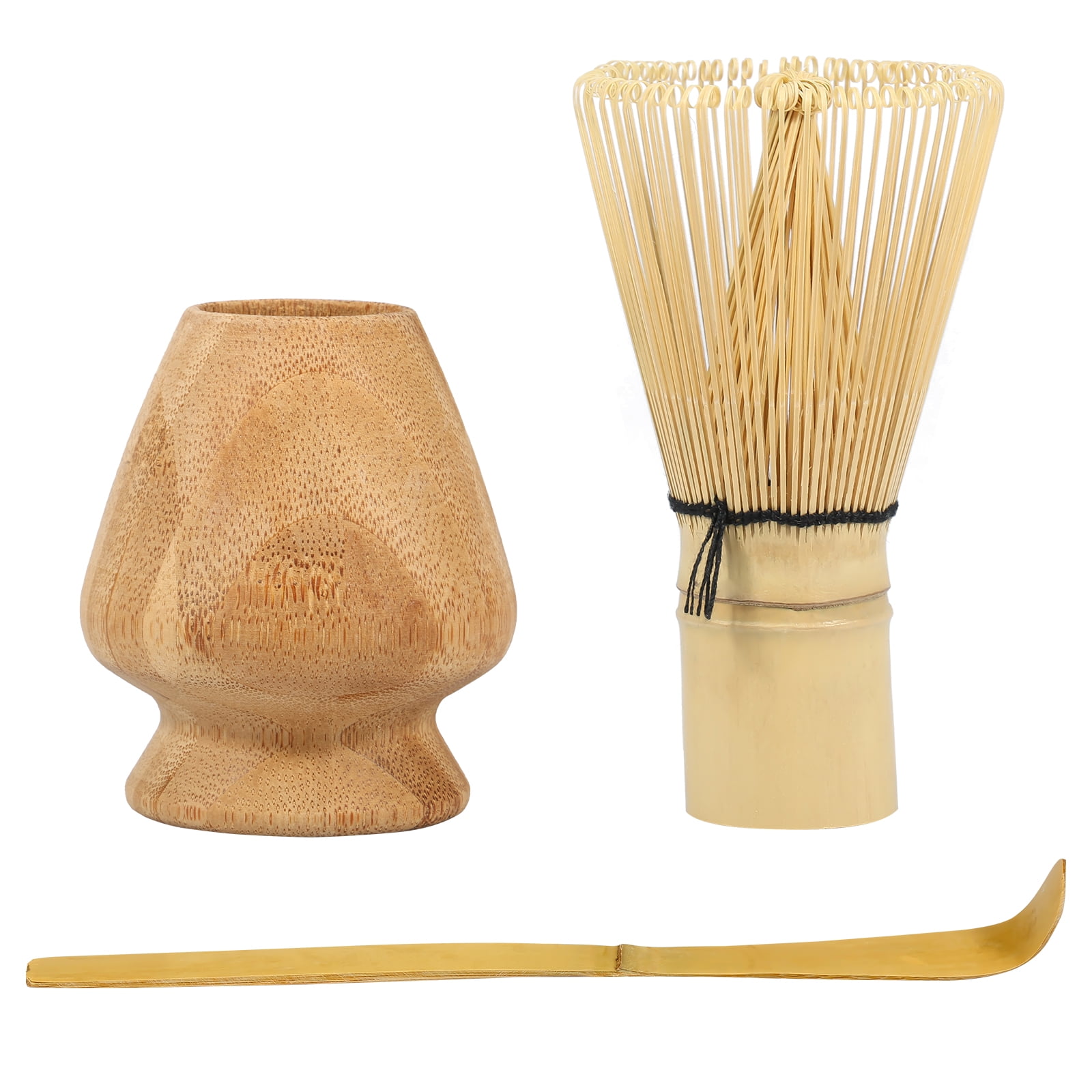 Lzvxtym 4Pcs Matcha Whisk Set Japanese Matcha Tea Set with Bamboo ...