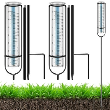 BALDR Wireless Wi-Fi Rain Gauge with Rainfall, Accurate Rainfall Record ...