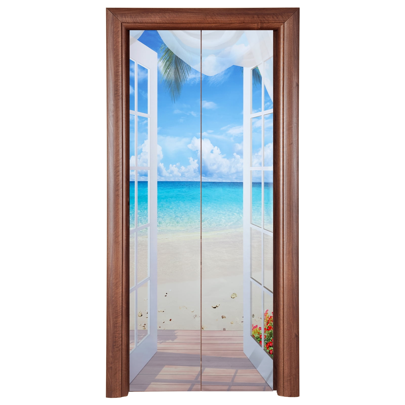 Lzvxtym Door Mural Sticker,Door Decor Sticker,Waterproof Door Poster ...