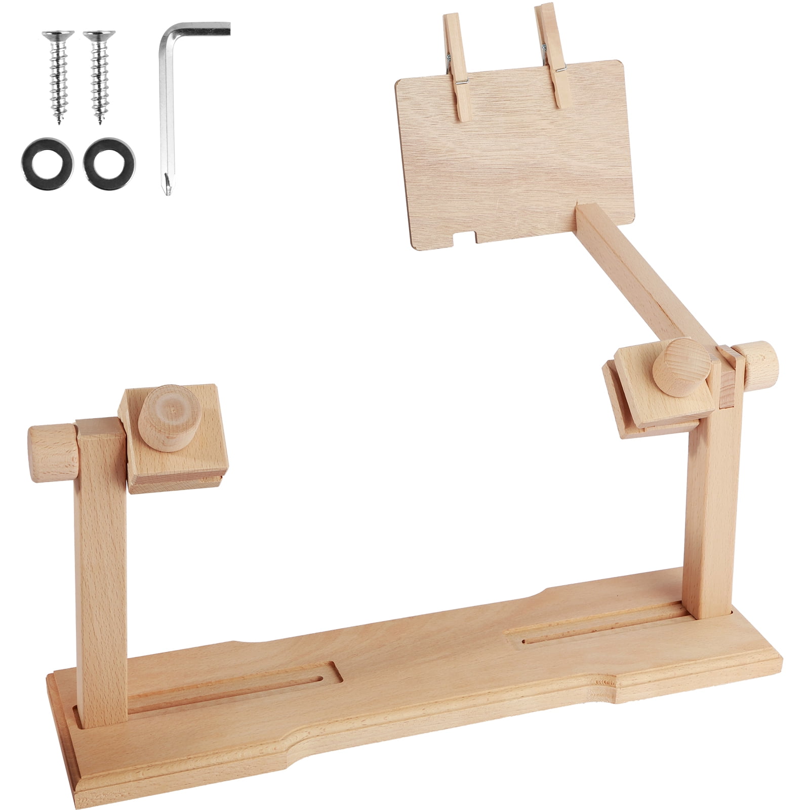 Lzvxtym Embroidery Hoop Stand Adjustable Embroidery Hoop Frame Holder ...