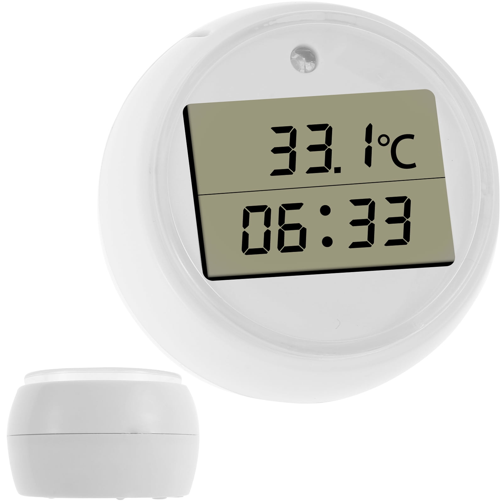 Lzvxtym Ice Bath Thermometer Timer Floating Thermometer with High and ...