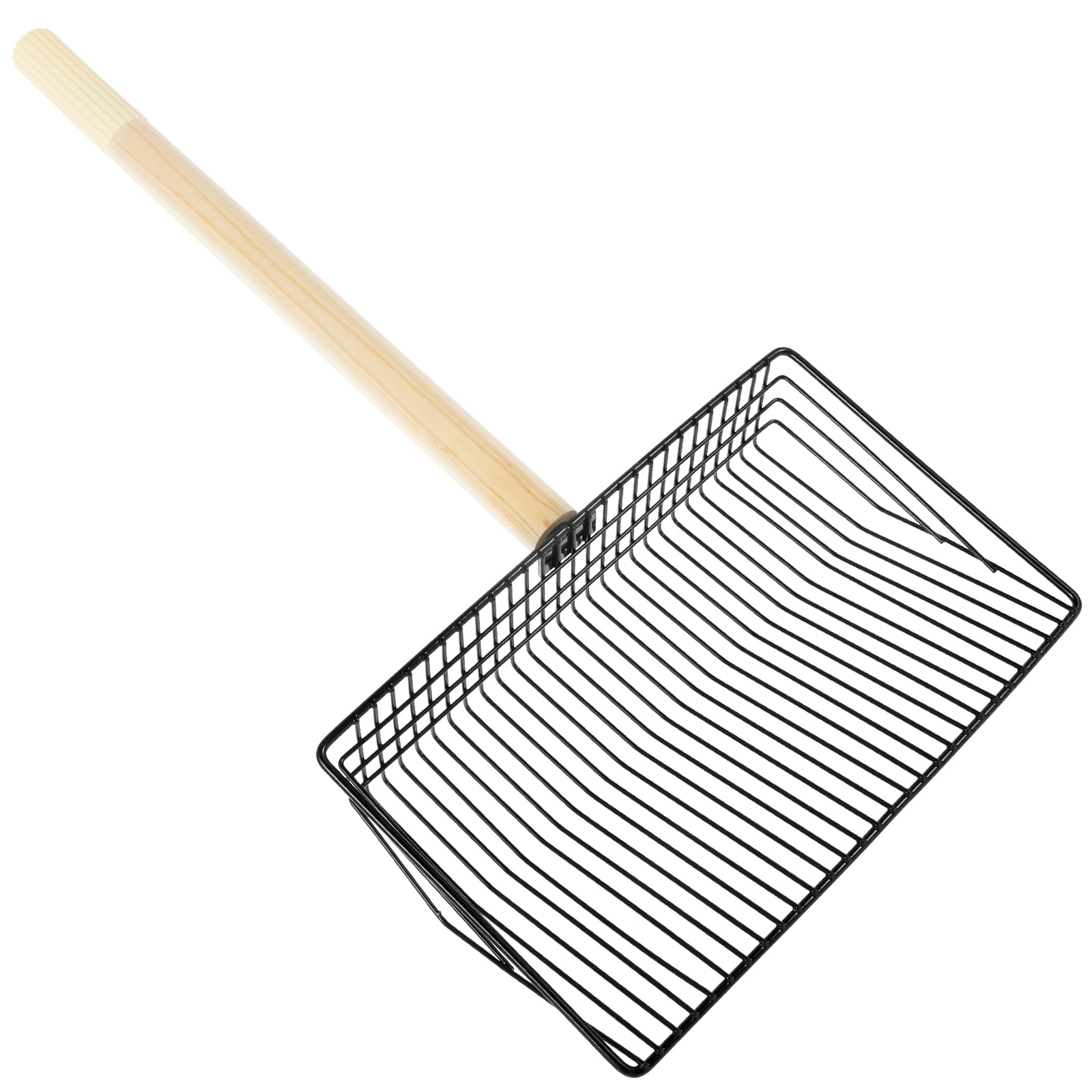 Lzvxtym Metal Chicken Poop Scooper with Detachable Wood Handle ...