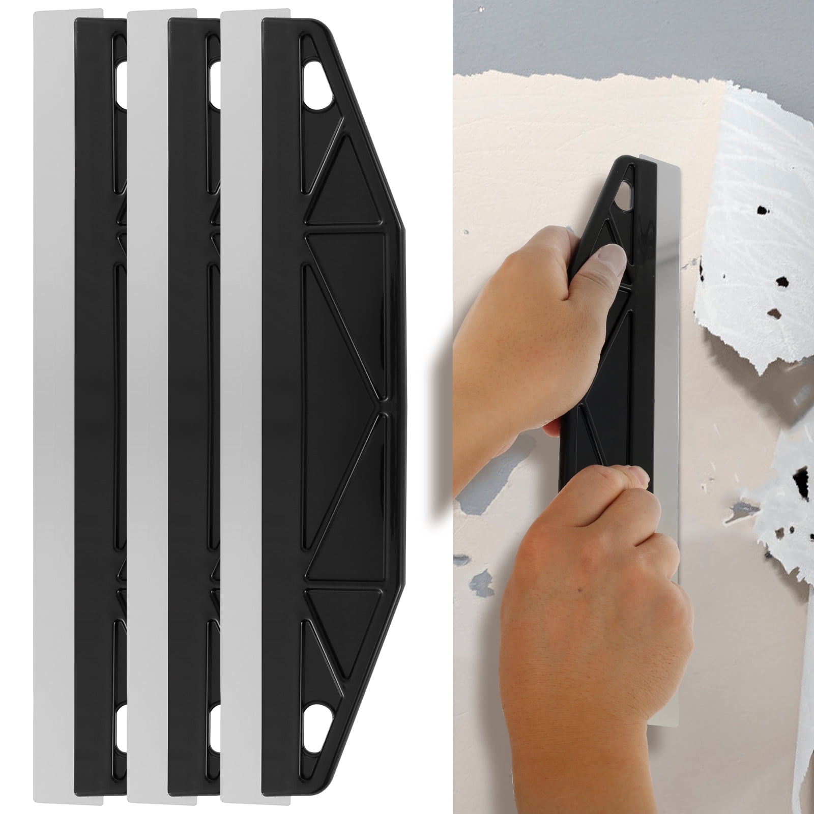 Lzvxtym Paint Trim Scraper Stainless Steel Wallpaper Scraper with ...