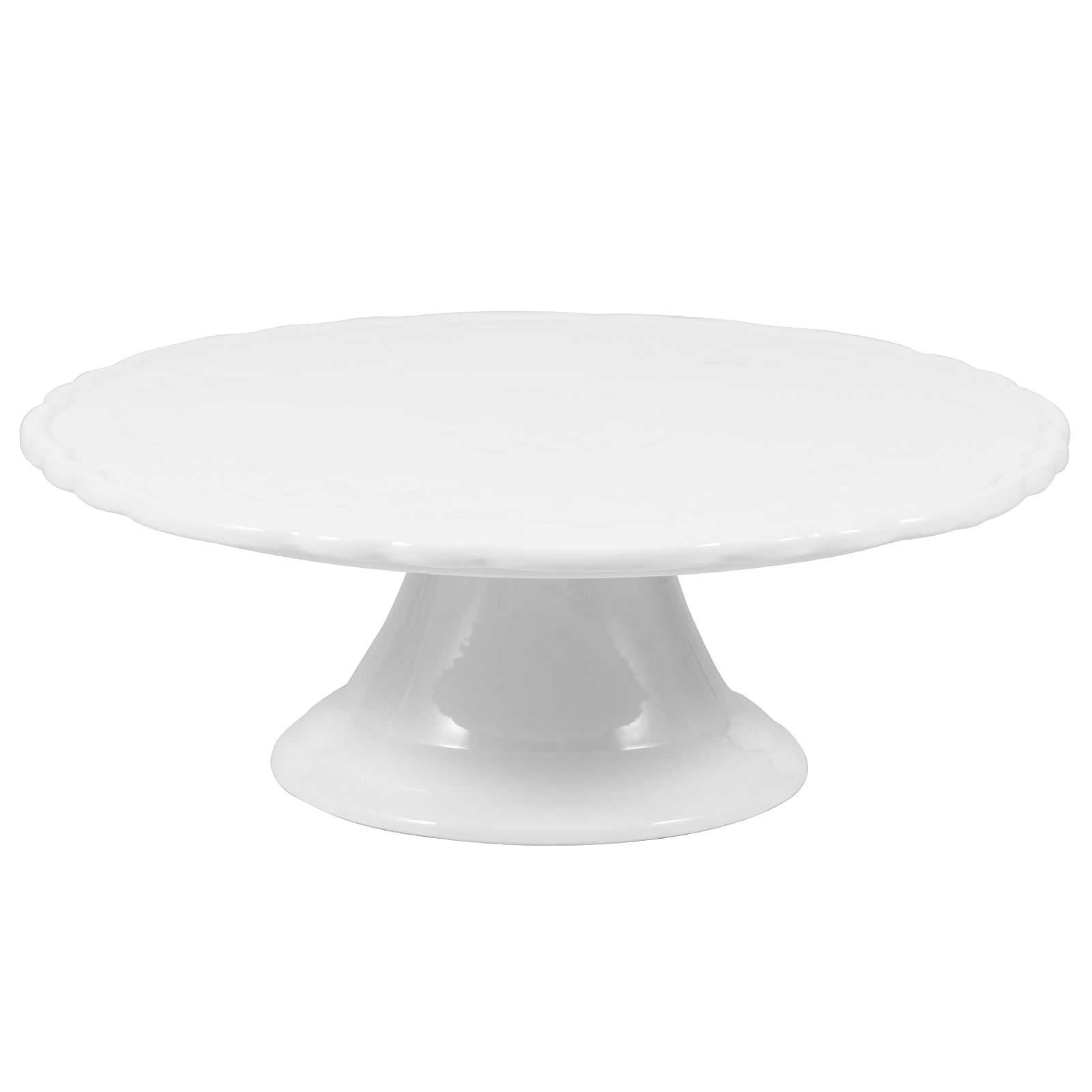 Lzvxtym Porcelain Cake Stand,Round Dessert Stand,Ceramic Cupcake Stand ...