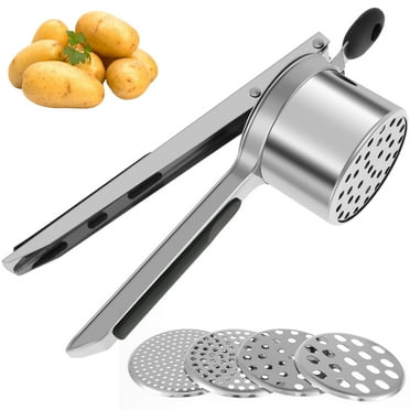Priority Chef Large 15oz Potato Ricer, Heavy Duty Stainless Steel Ricer ...