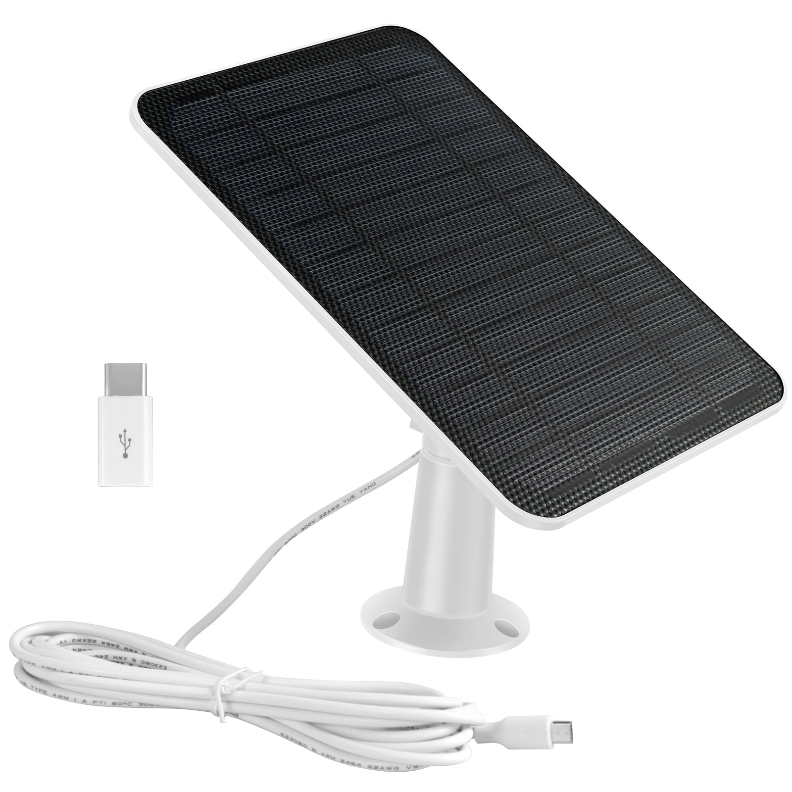 Lzvxtym Security Camera Solar Panel Compatible with 2C/2C Pro/2/2 Pro ...