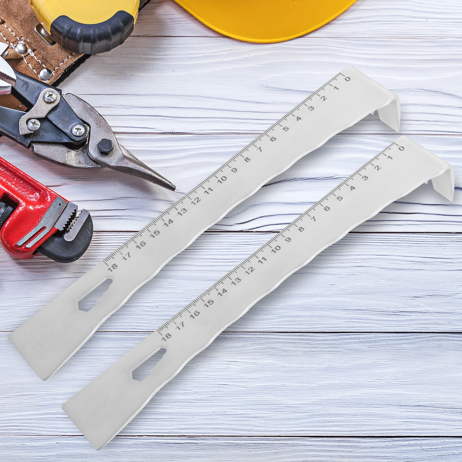 Lzvxtym Trim Puller Baseboard Removal Tool Stainless Steel Pry Bar with ...