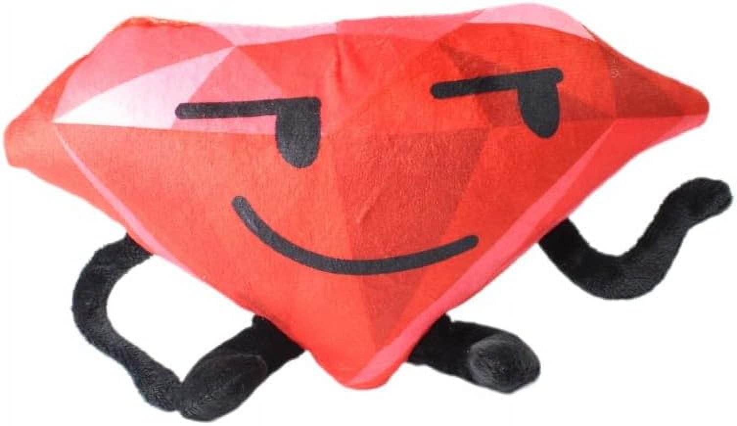 LzyK BFDI Plushies 8.9" Ruby Soft Toy,Battle for Dream Island Plush Toys,Cartoon BFDI Plush Toys ...