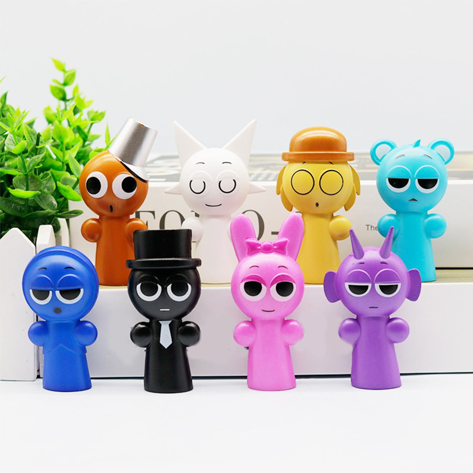 LzyK Sprunki Plushies Sprunky Toys Sprunki Plush: Soft and Cuddly ...