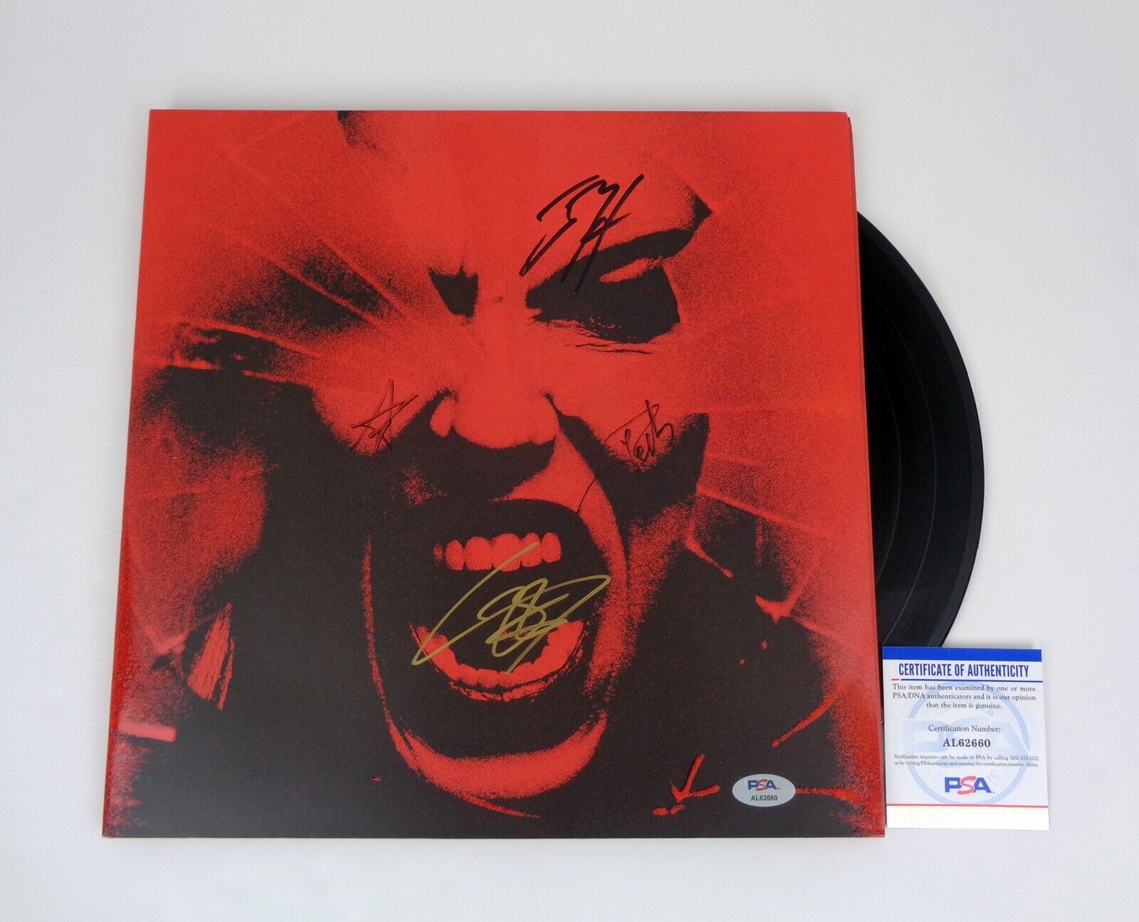 Pre-Owned Lzzy Hale Halestorm Band Signed Back From The Dead Vinyl ...