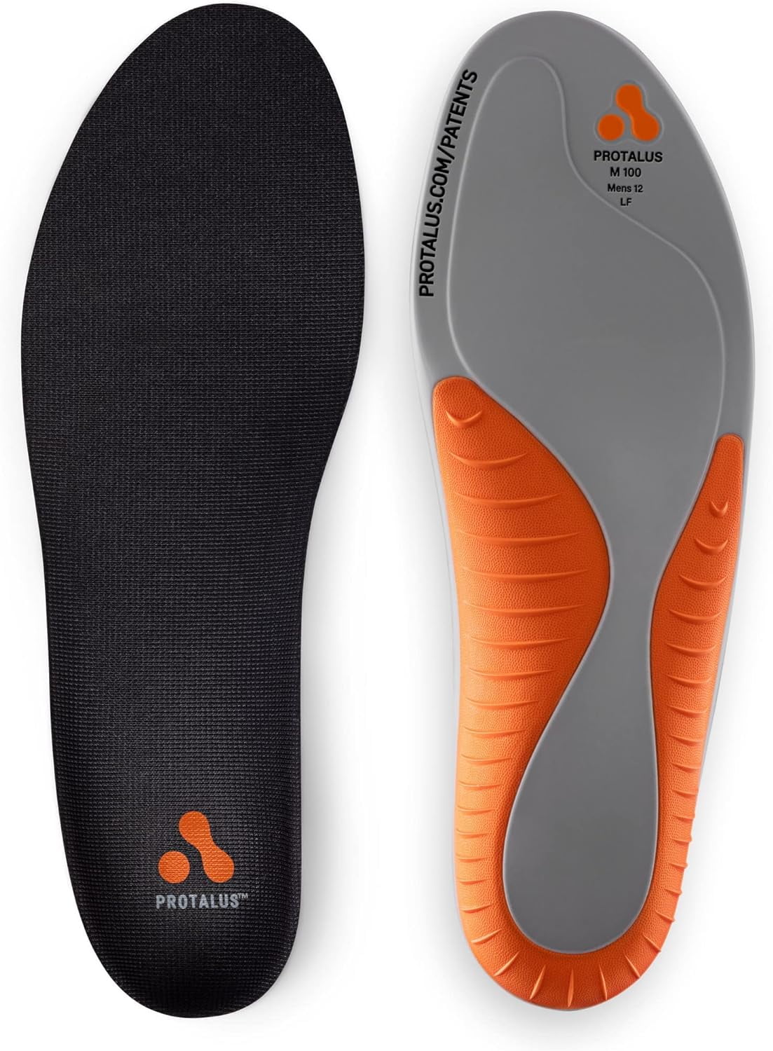 M-100 Elite – Patented Stress Relief Insoles for Boots, Big Heel Cup to ...