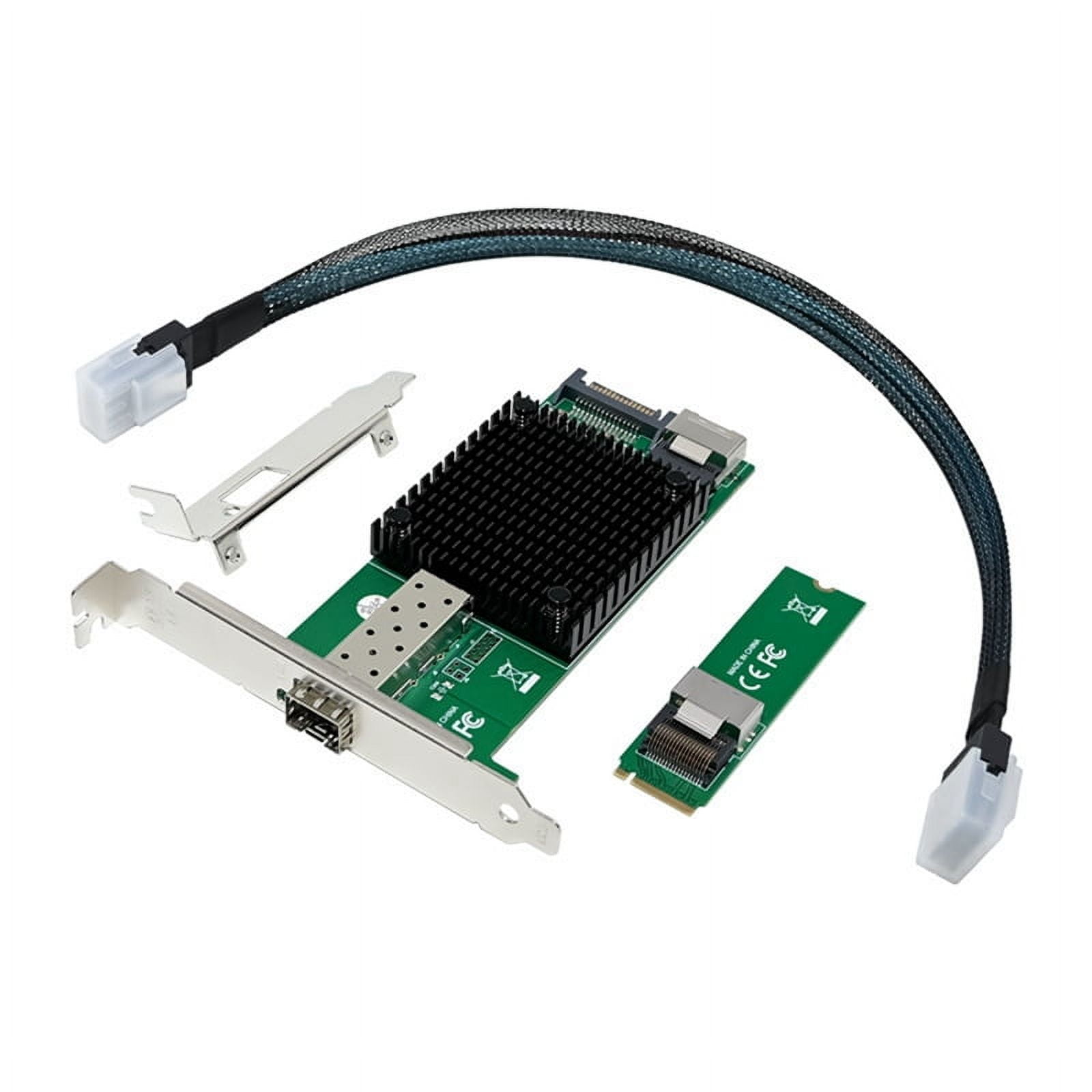 M.2 10G Server Network Card M.2 M X520-DA1 10G SFP+ Fiber Optic ...