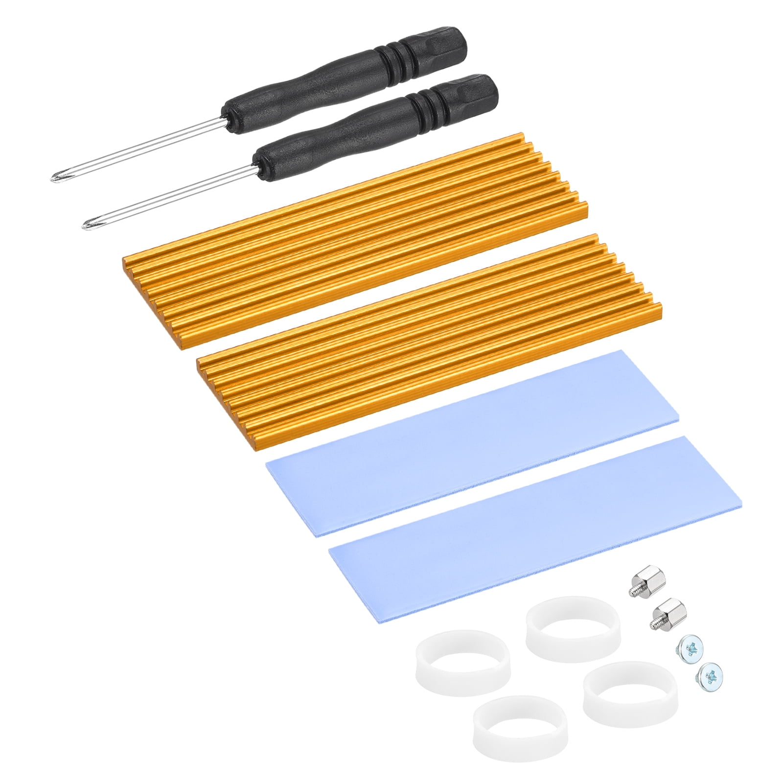 Uxcell M.2 2280 Nvme SSD Heatsink Kits, Laptop Memory Heatsink Copper ...