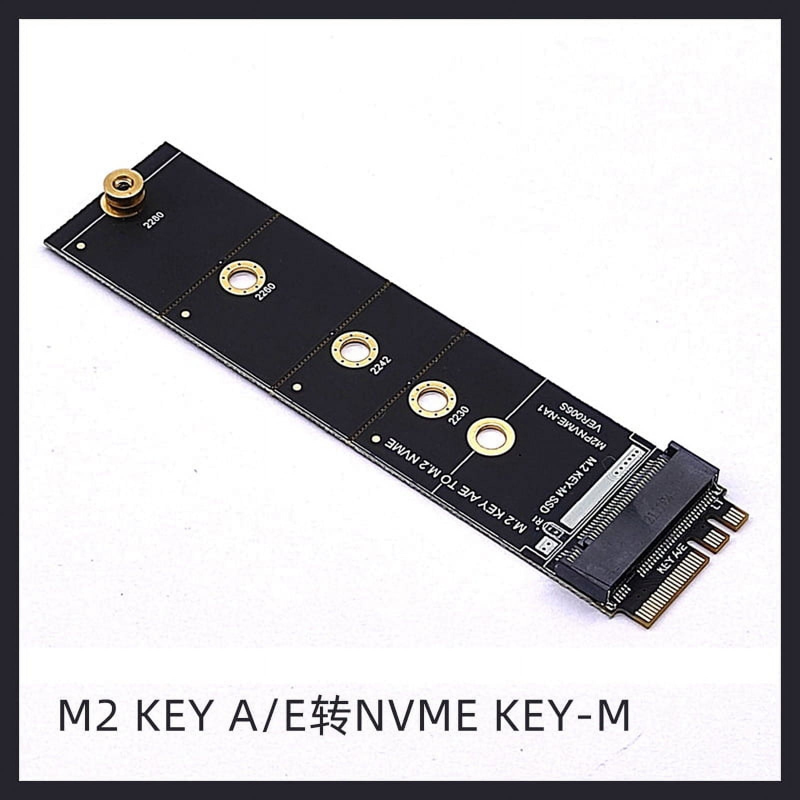 M.2 A+E KEY Slot To M.2 NVME Adapter Card NGFF To KEY-M Expansion Card ...