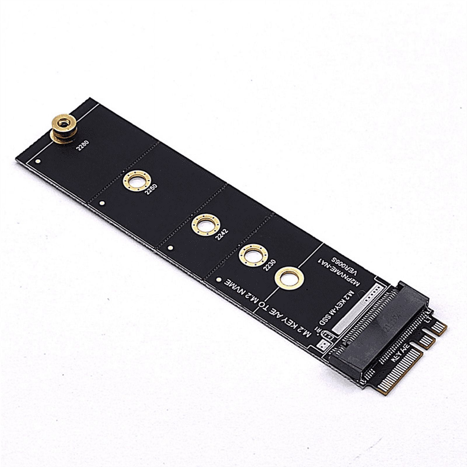 M.2 A+E KEY Slot To NVME Adapter Card NGFF KEY-M Expansion NVMe PCI ...