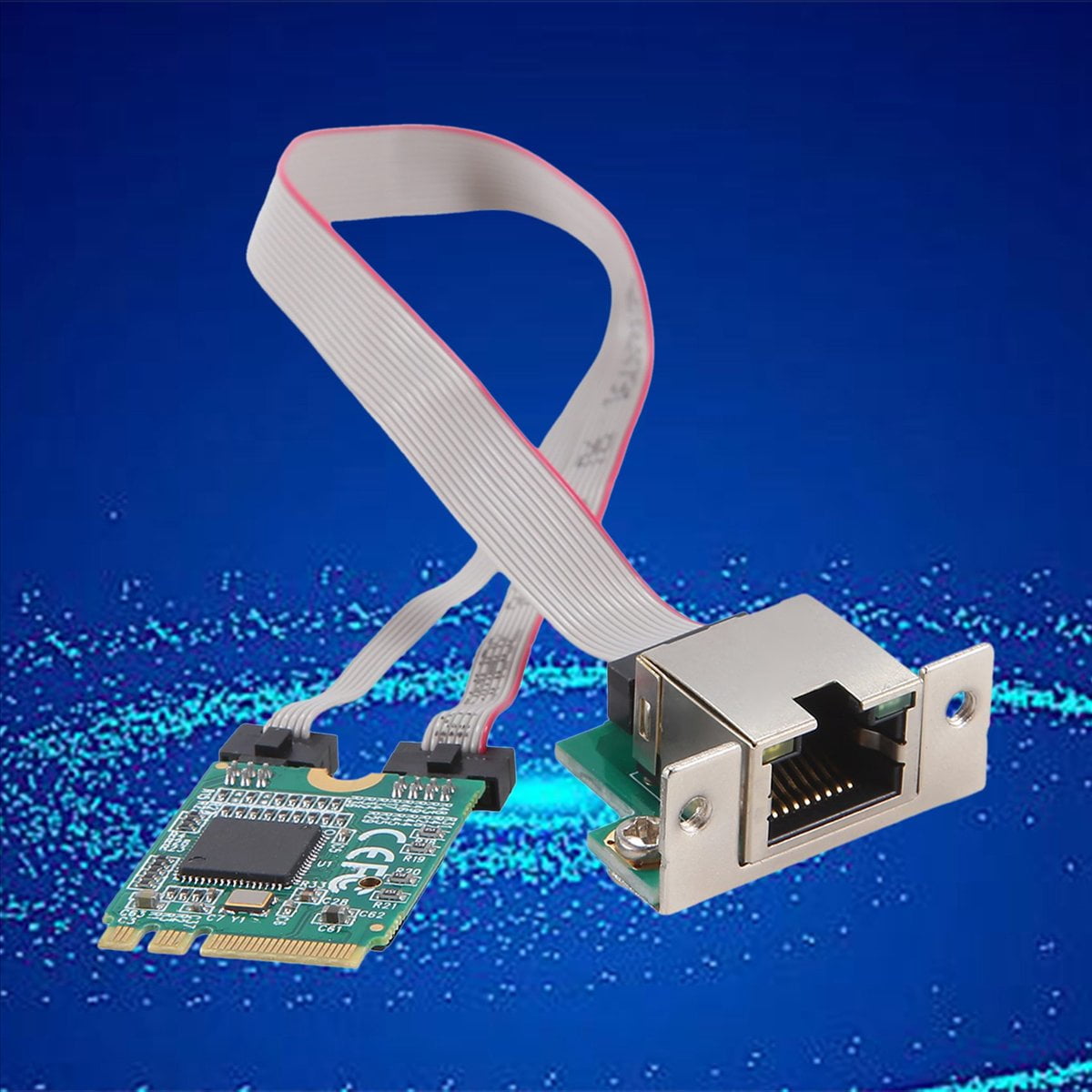 M.2 A+E Network Card Bent Pin Gigabit Single Port Server Network Card ...