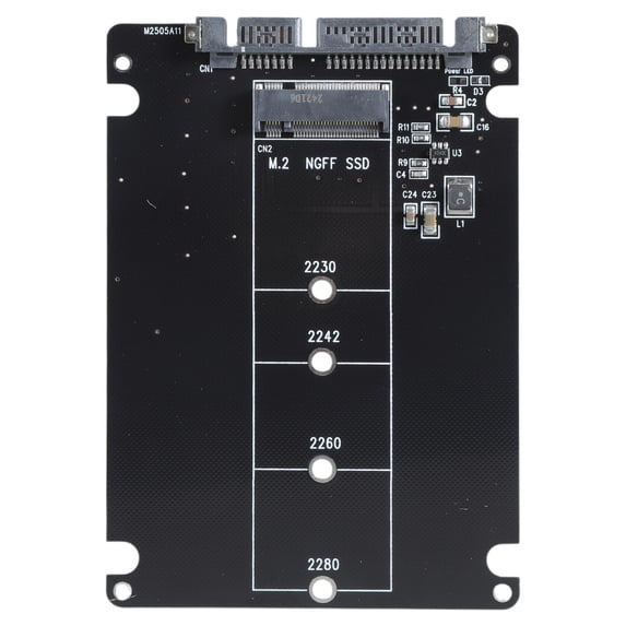 M.2 B NVMe Adapter Card for SSDs Converter Card 6Gbps 2230 2242 2260 ...