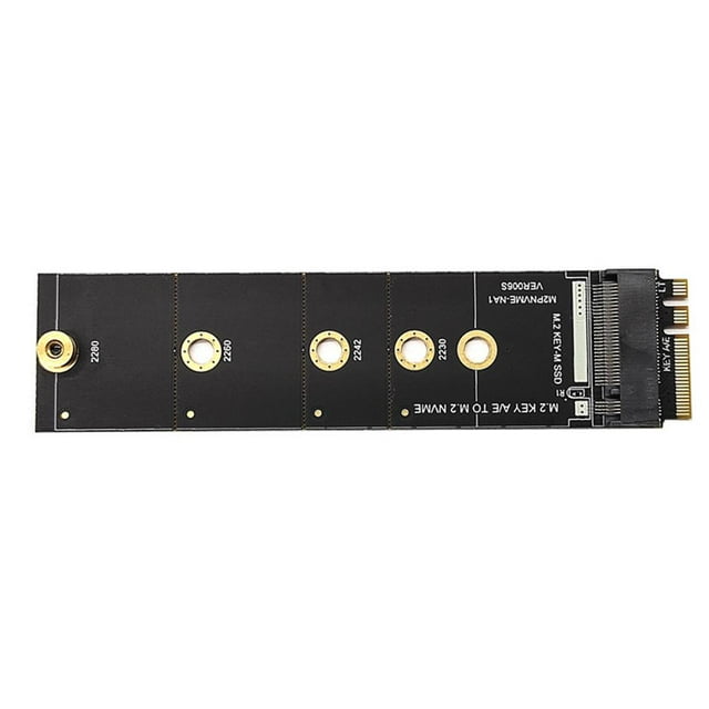 M.2 Key A E to M.2 NVME Adapter Card Solt Socket For NVMe SSD #p# PCI ...