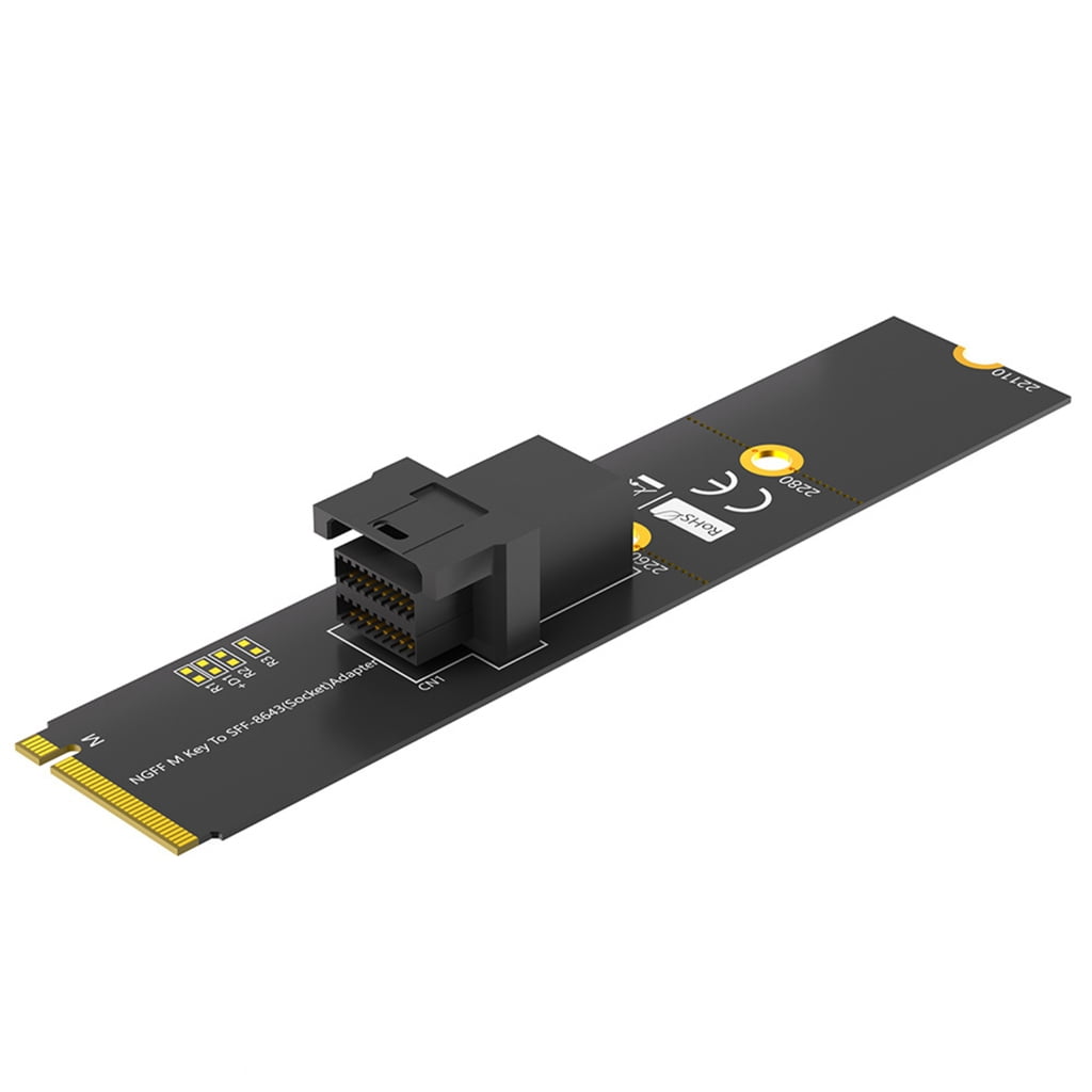 M.2 Key Module SFF-8643 for SFF-8643 NVMe SSDs 36Pin Connector Screw ...