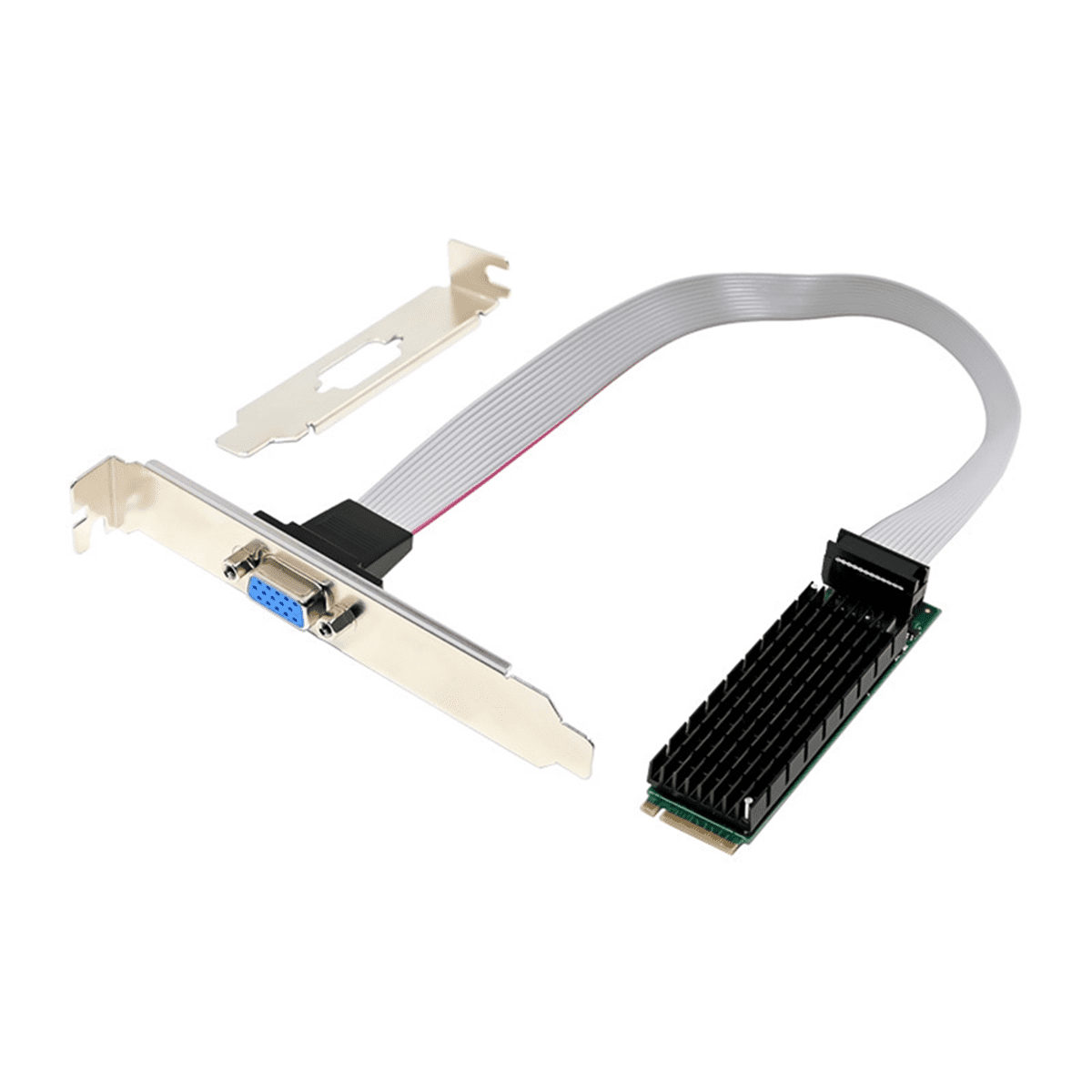 M.2 M Key 2280 to AST2400 2K VGA Embedded Industrial-Grade Network ...