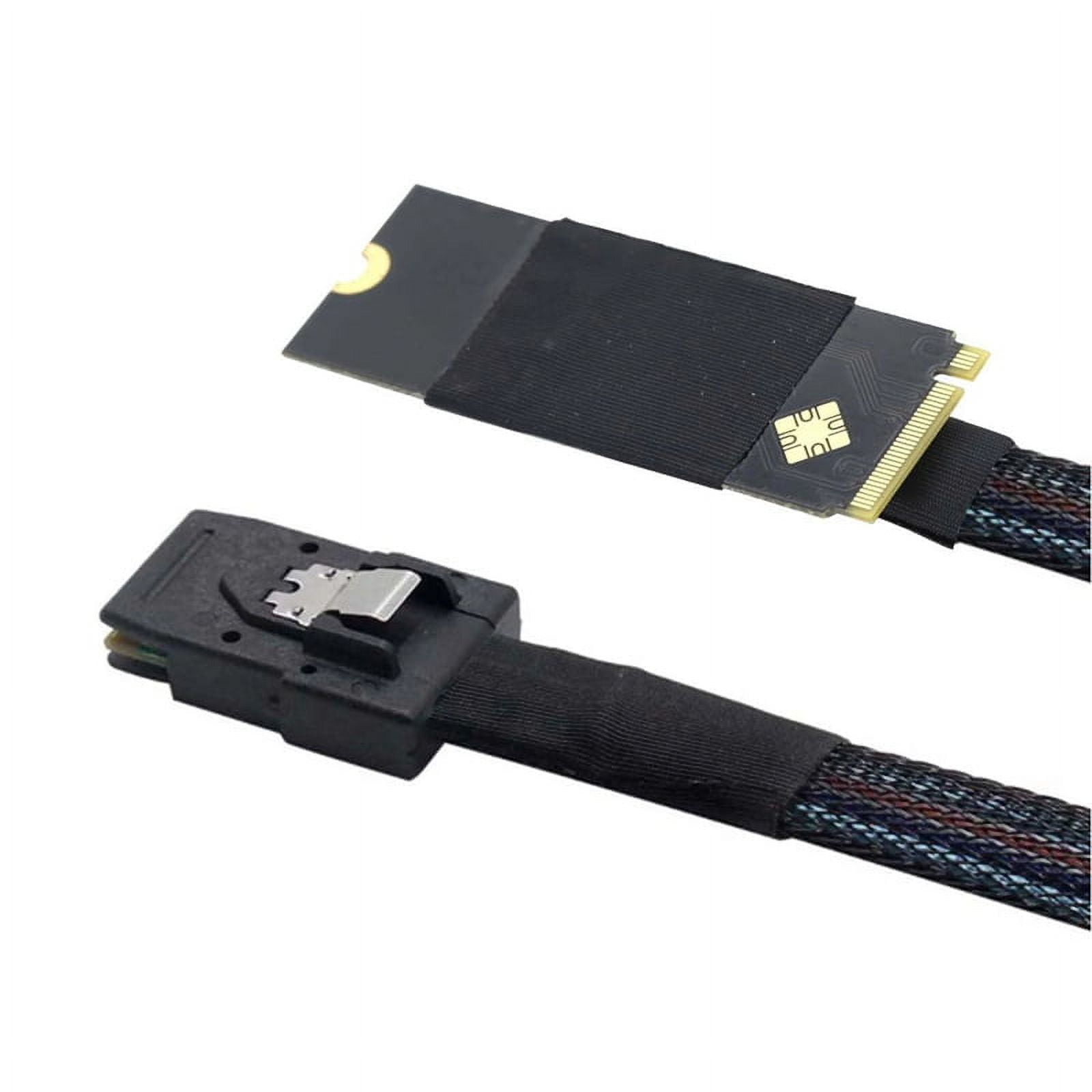 M.2(M-Key NVMe 2260) to MINI SAS SFF-8087 Plug and Play Server High ...