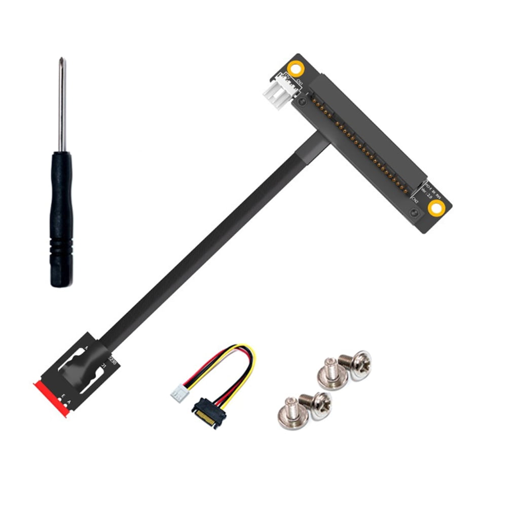 M.2 NGFF AE Key to PCIExpress 1X 4X 8X 16X Adapter Cable for Networking ...