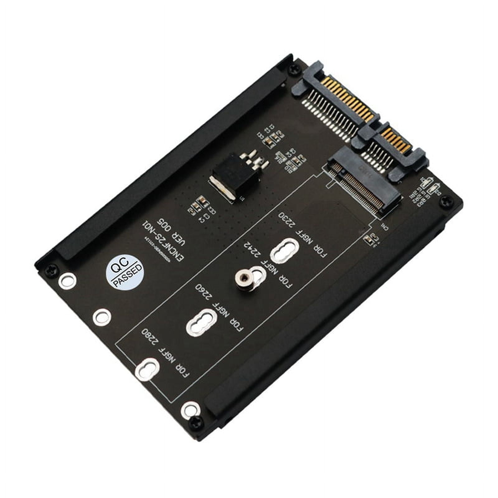 M.2 NGFF Key B to 2.5Inch SATA III Adapter Card+Frame Bracket - Walmart.com