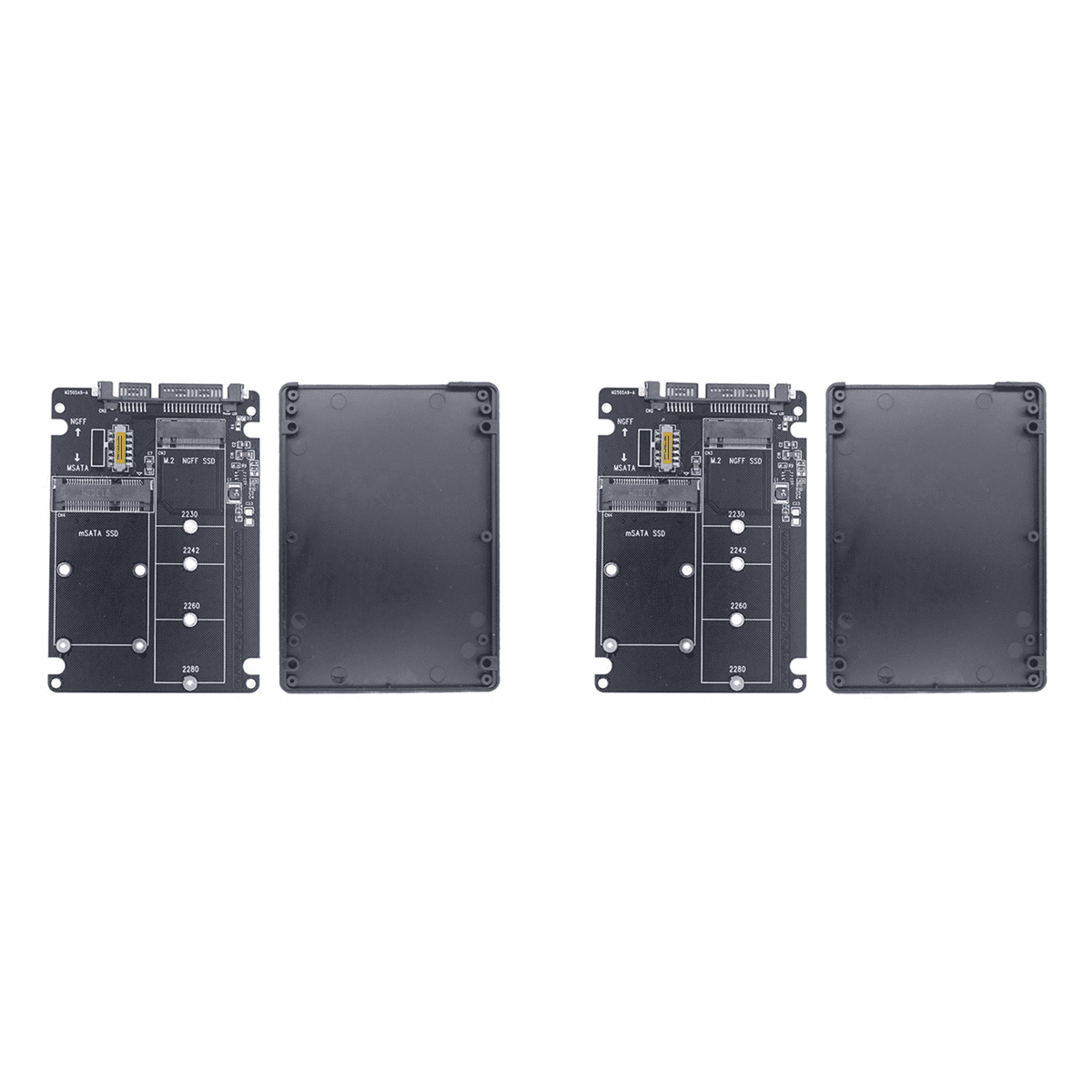 M.2 NGFF MSATA SSD to 3.0 2 in 1 Converter Card SSD Adapter Card ...