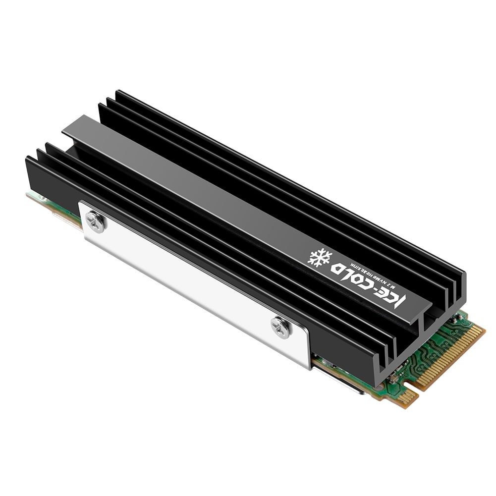 M.2 NGFF NVME 2280 SSD Heatsink with Silicone Thermal Pad for PS5 ...