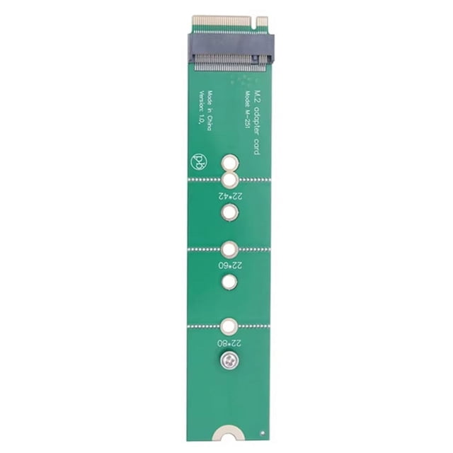 M.2 NGFF NVME AHCI PCIE Interface Riser Card Male to Female M2 SSD ...