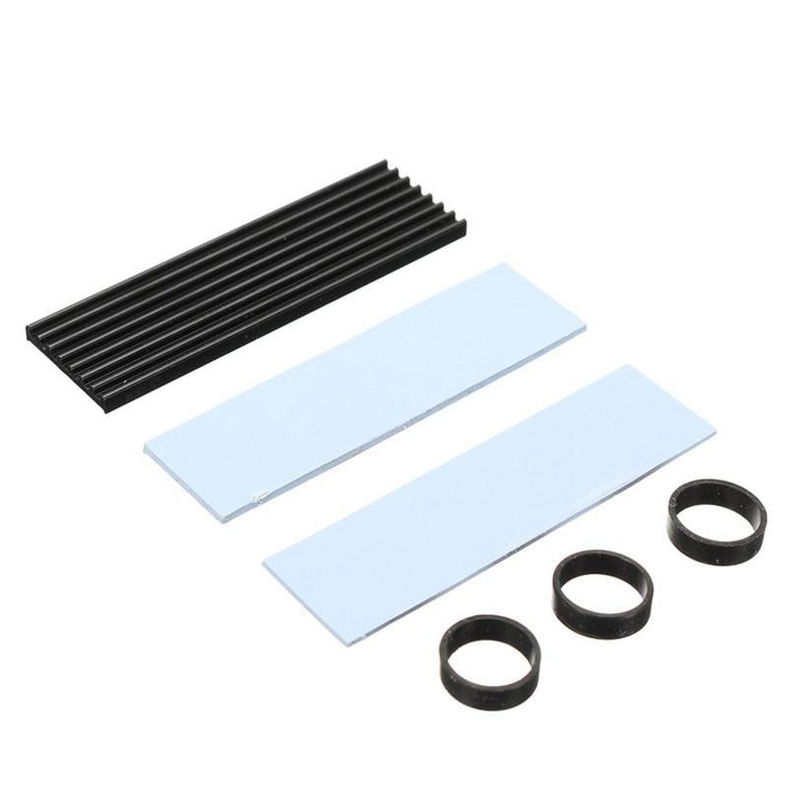 M.2 NGFF NVMe 2280 PCIE SSD Aluminum Cooling Heat Sink Thermal Pad Hot ...