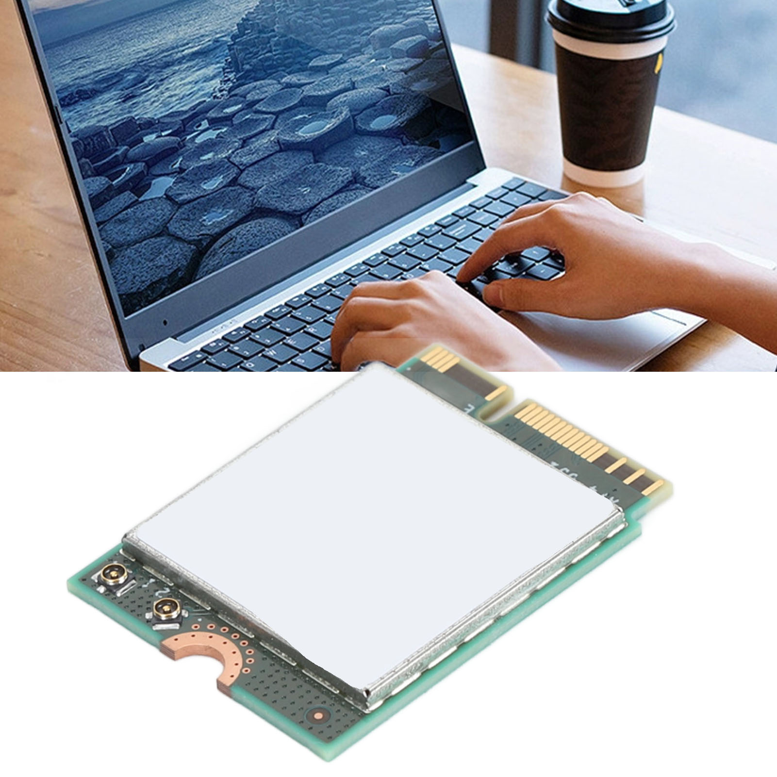 M.2 NGFF WiFi Adapter, 2.4/5.8/6GHz, Secure WPA3 Encryption, Ideal For ...