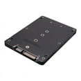 M.2 NGFF to 2.5 Inch SATA SSD/MSATA Adapter Card Case (B Key for PC M2 ...
