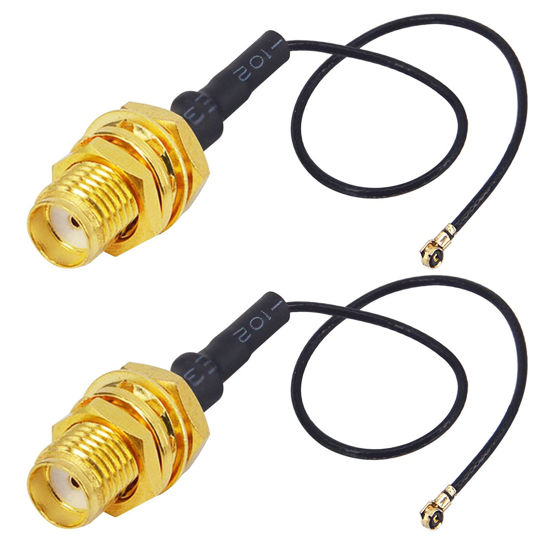 M.2 NGFF to IPX RF Pigtail Antenna Extension Cable 6 Inch Pack of 2 ...
