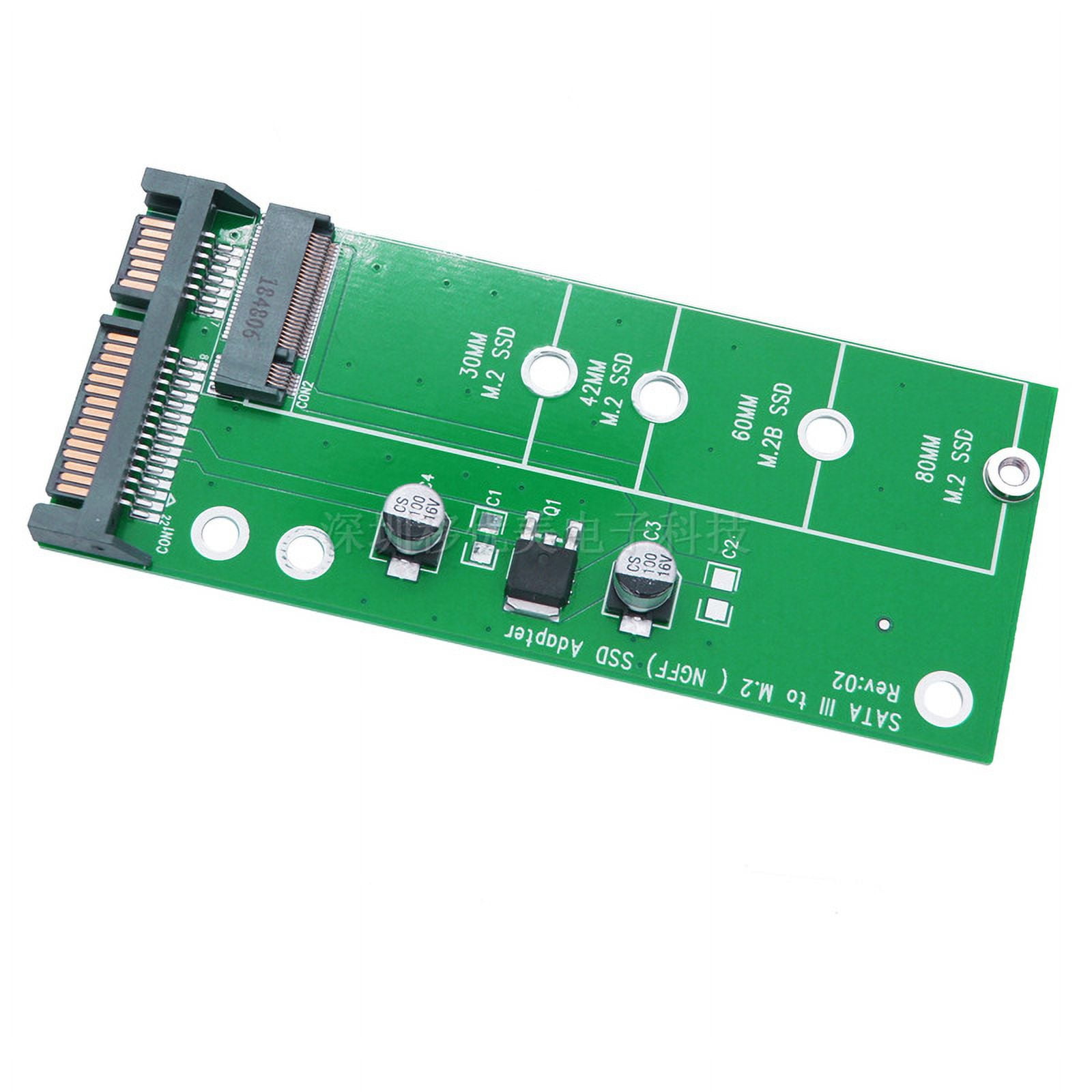 M.2 NGFF to SATA computer hard disk SSD solid state hard disk converter ...