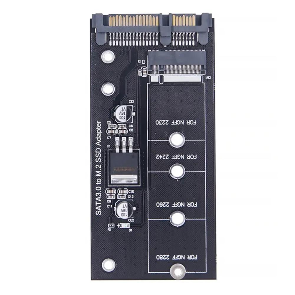 M.2 NGFF to SATA3 Adapter Card M2 NGFF SSD to SATA3 Interface Card H4I0 ...