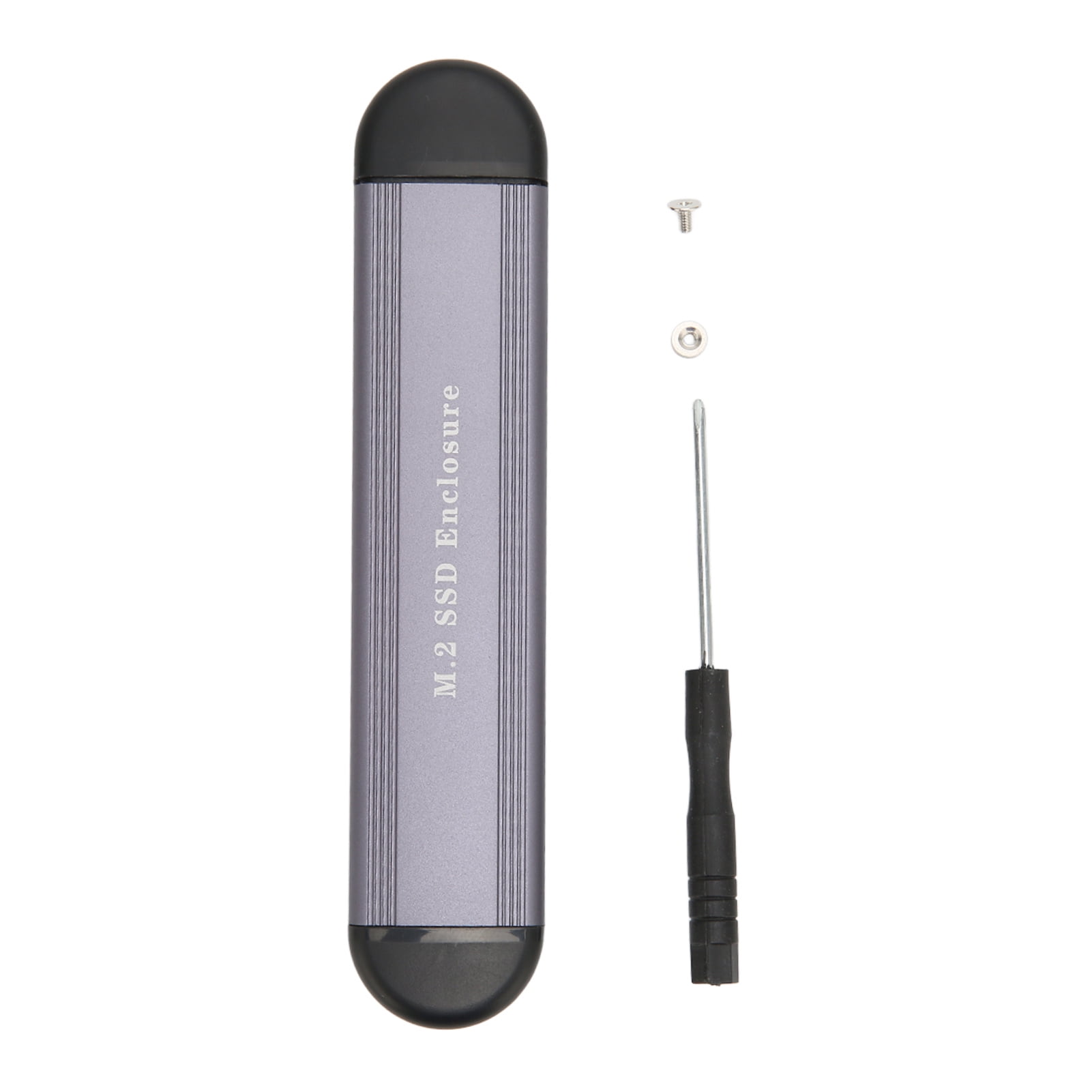 M.2 NVME NGFF SSD Enclosure Type C USB3.0 Dual Head Transmission SSD ...