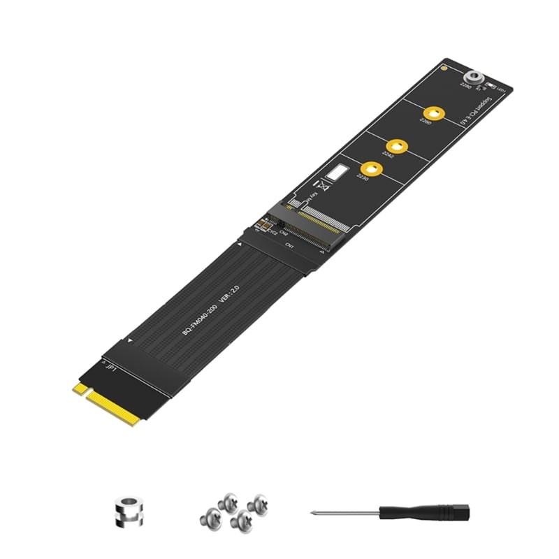 M.2 NVME SSD Extender Flexible FPC Design High Speed PCIe Adapter Cable ...
