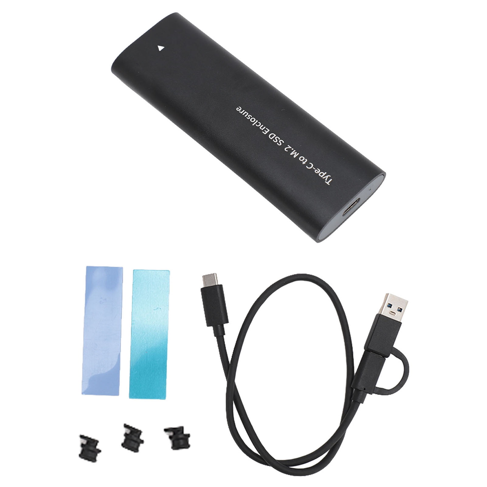 M.2 NVME SSD Hard Drive Enclosure Professional 10Gbps Plug and Play USB ...