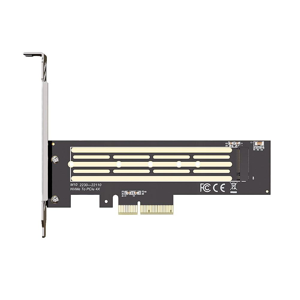 M.2 NVME SSD to PCIE PCI-E4.0 X4 X8 x16 Adapter Card B7E0 - Walmart.com