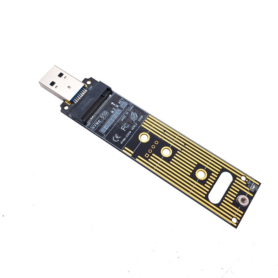 M.2 NVME SSD to USB 3.1 Adapter PCI-E to USB-A 3.0 Internal Converter ...