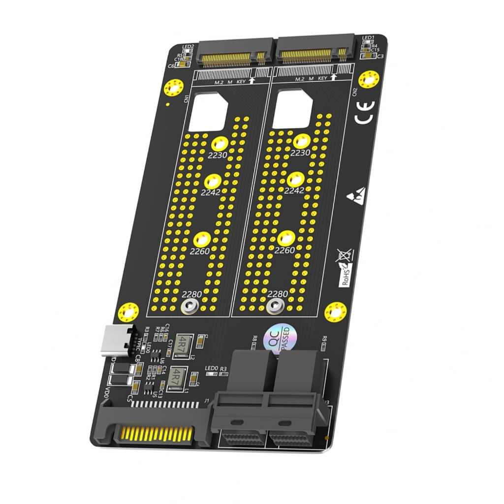 M.2 NVME SSDs to SFF-8643 Converters Mainboard Two PCIe to M.2 ...