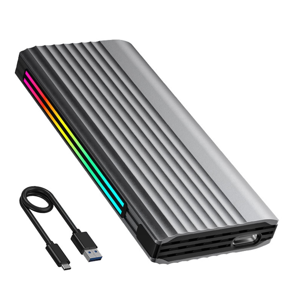 M.2 /NVME Solid States Drive Enclosure With ARGB Lighting,Solid Disk ...