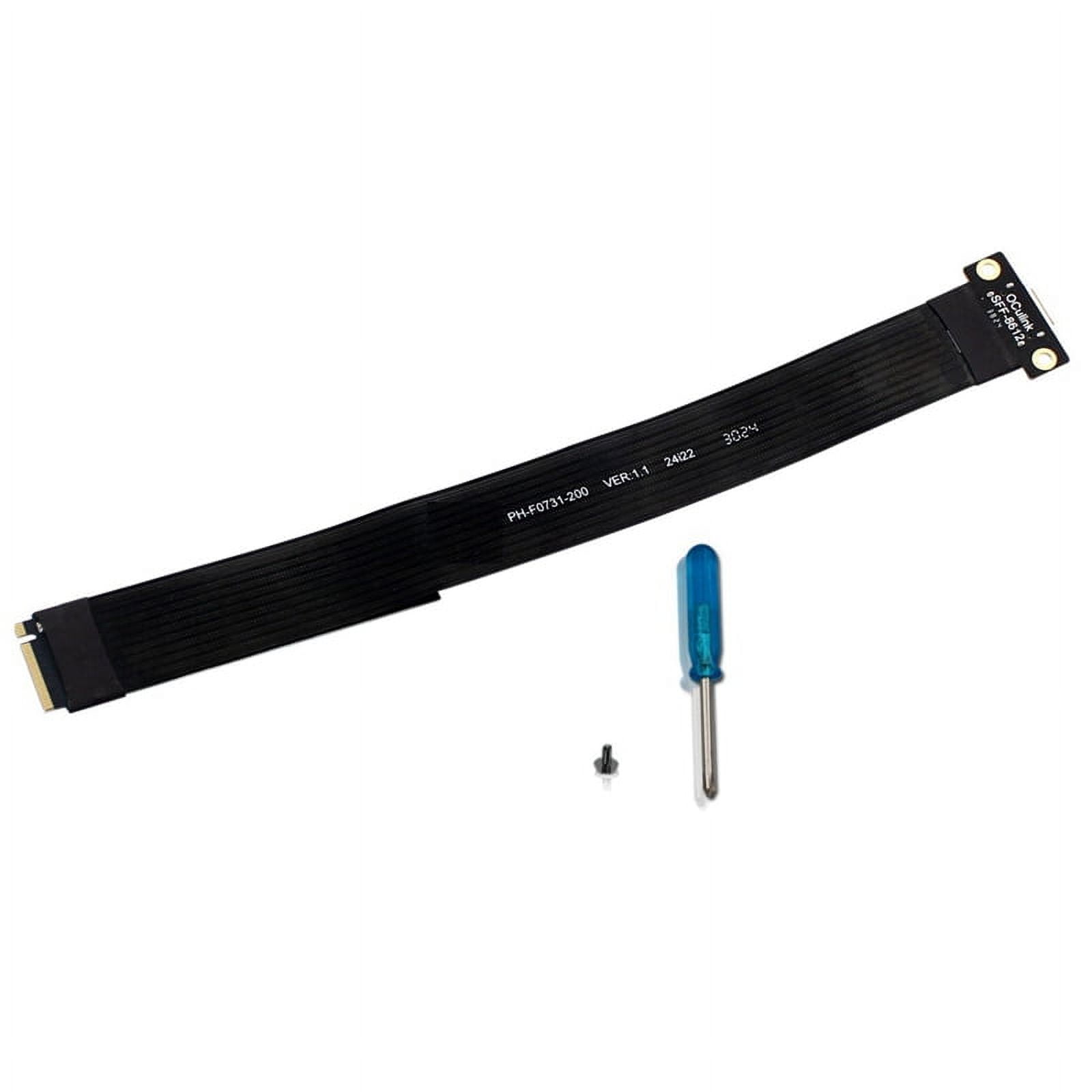 M.2 NVME to Oculink Extension Cable for SSD Graphics Card M2 M Key SFF ...