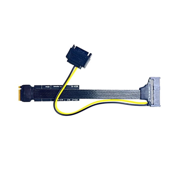 M.2 NVME to U.2 U.3 SSD PCIE 4.0GEN4 High Speed Adapter Cable U2U3 Sata ...